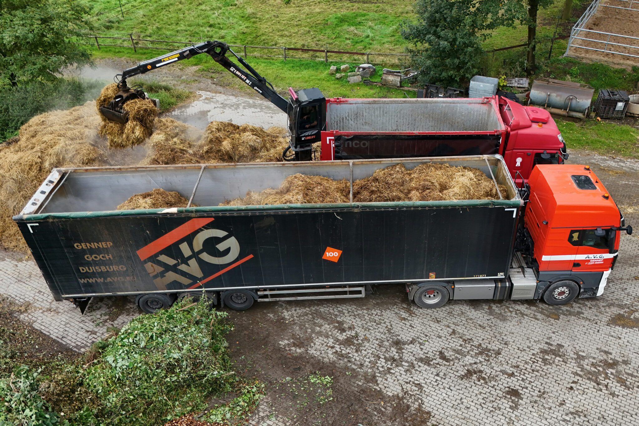 Walking Floor transport - AVG