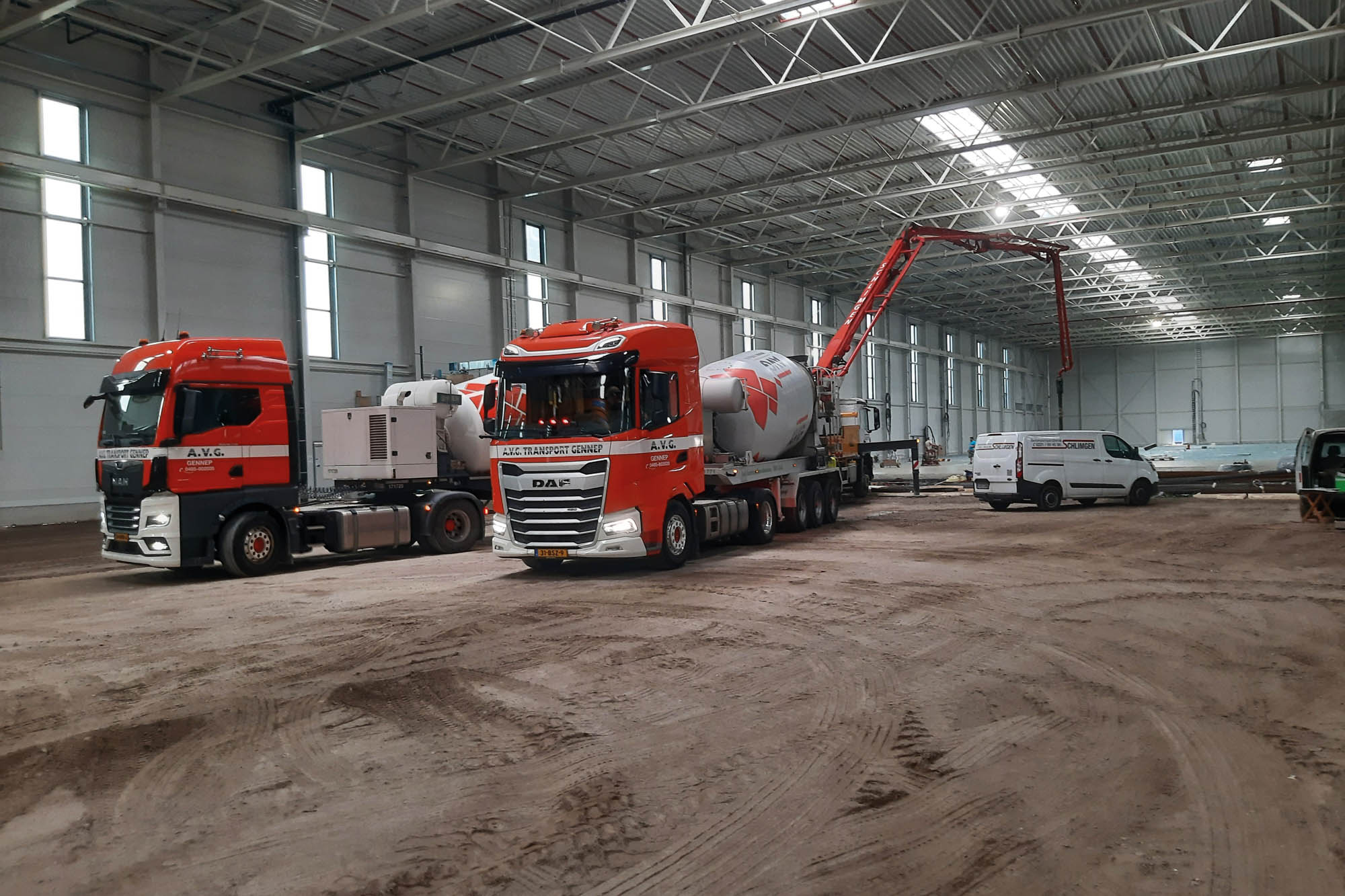 AVG-Familie im Einsatz am Airport Weeze